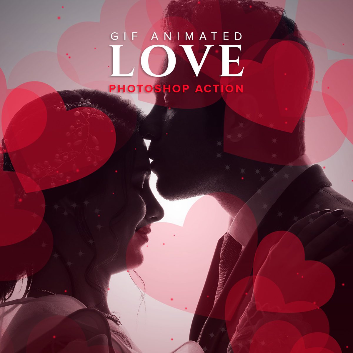 Gif Animated Love Photoshop Action | Gogivo