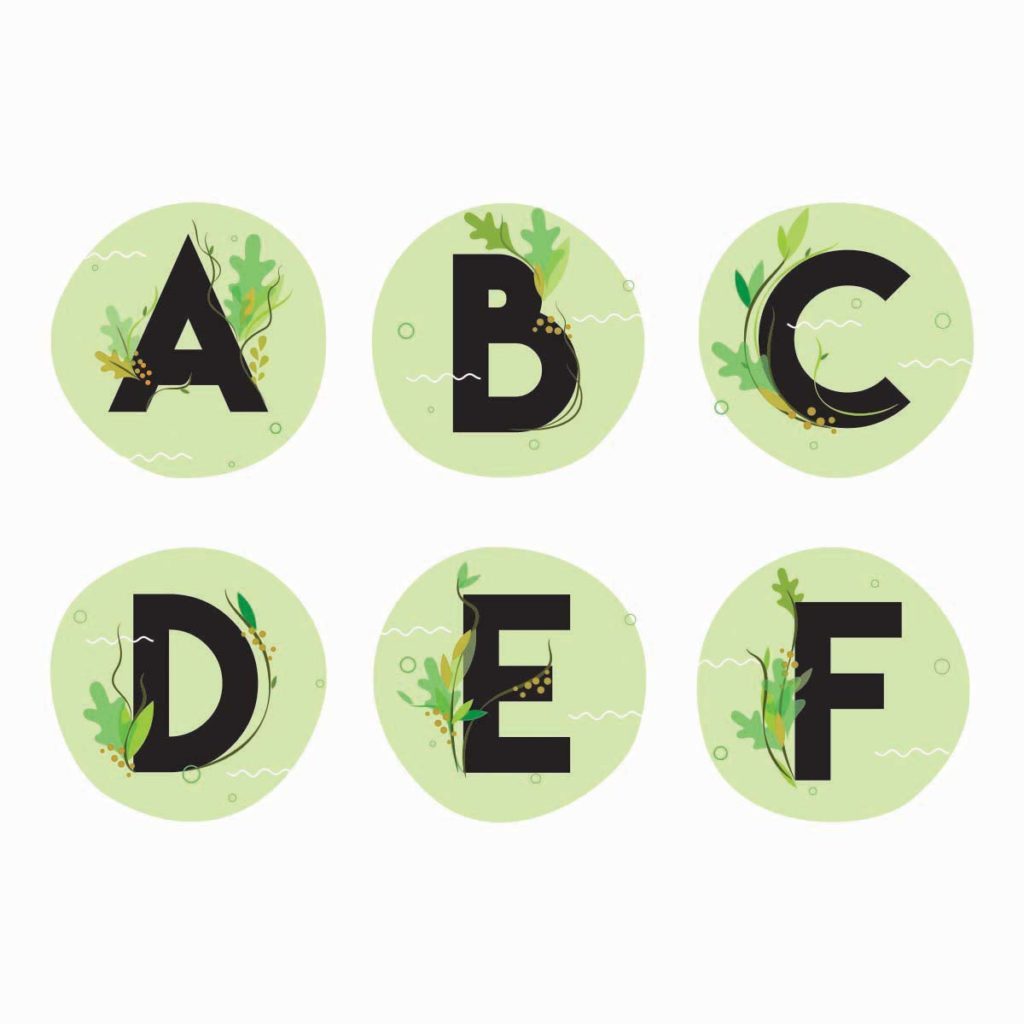 Free Alphabet New Style Illustrations | Gogivo