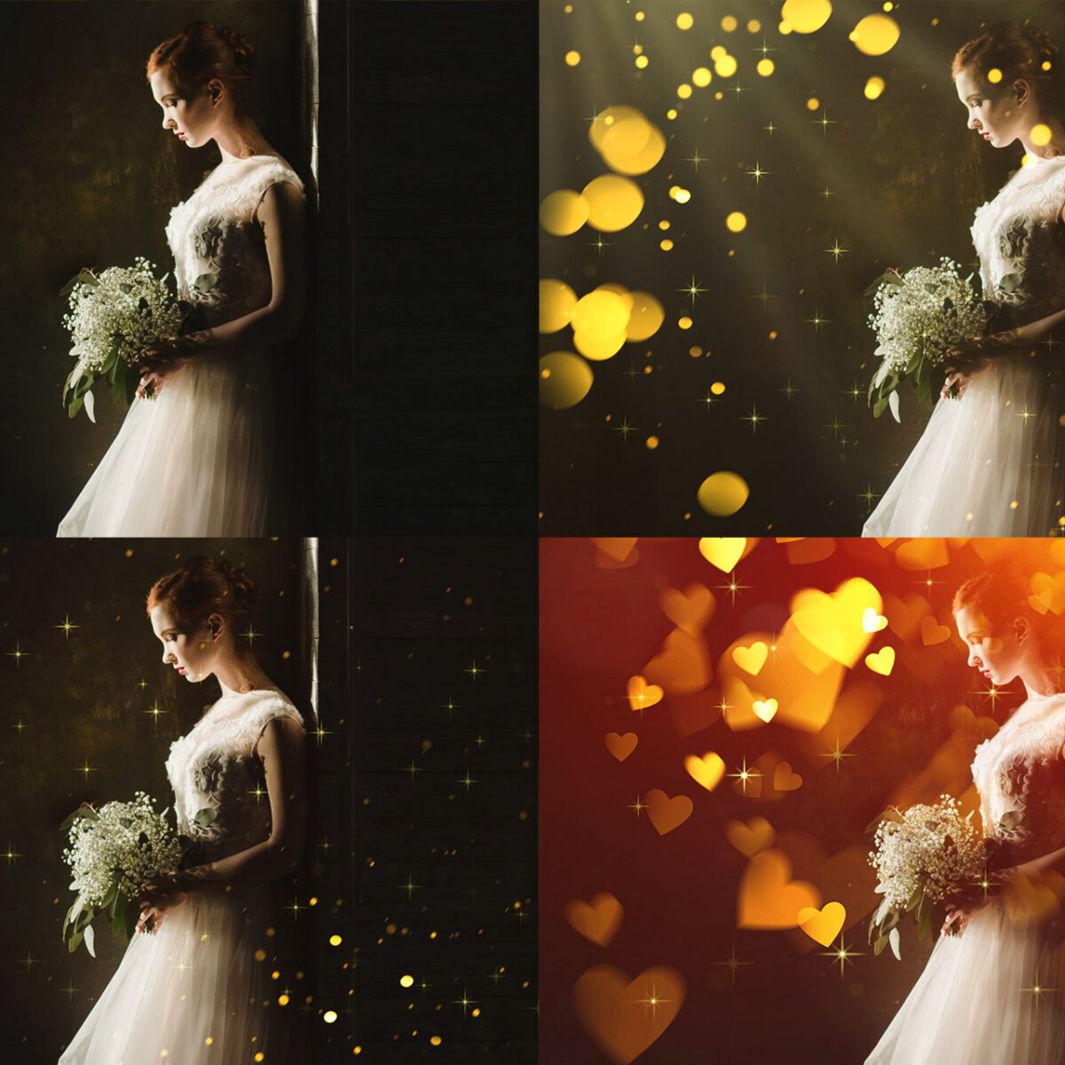 Floating Dust Overlays, Free Overlay Photoshop Action, Bokeh Overlays ...