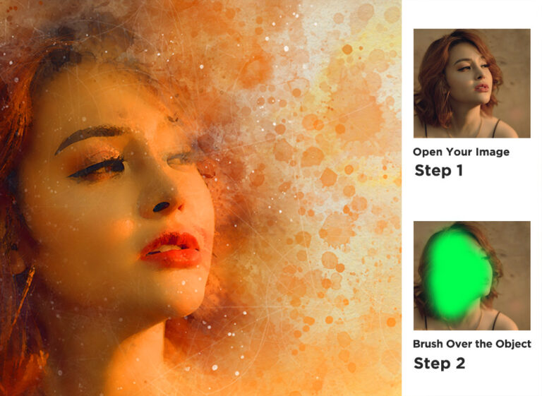 Free Watercolor Gif Animated Photoshop Action - Classico | Gogivo