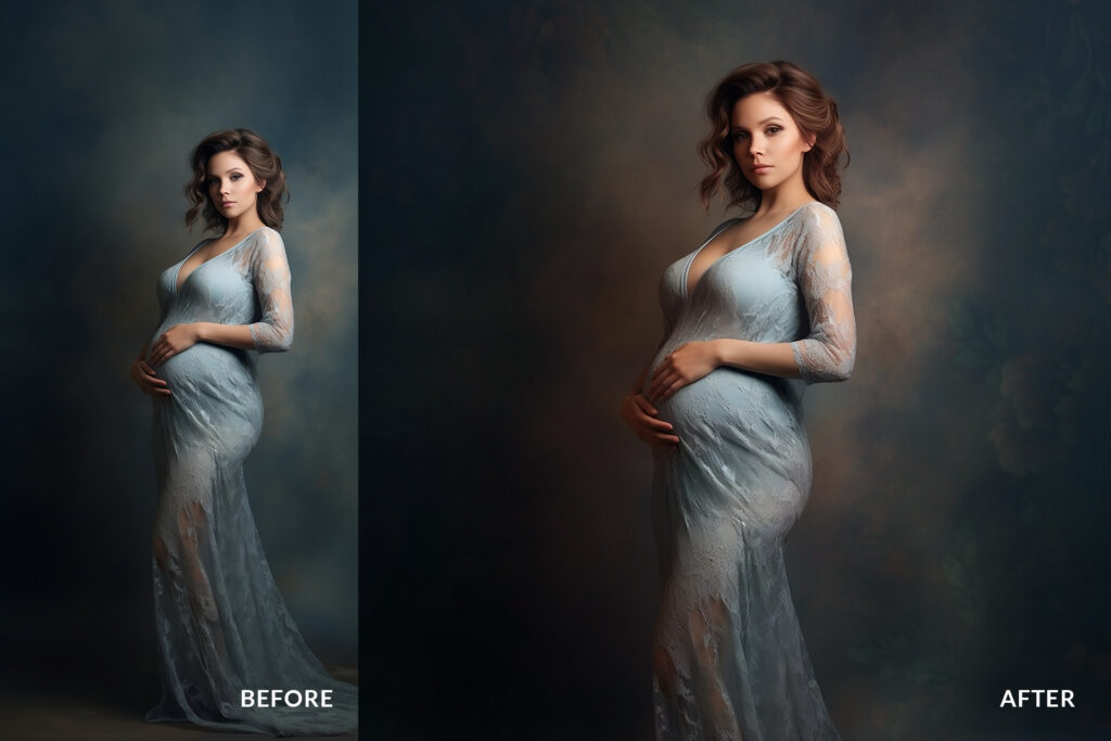 32 Floral Fine Art Portrait Texture | Gogivo
