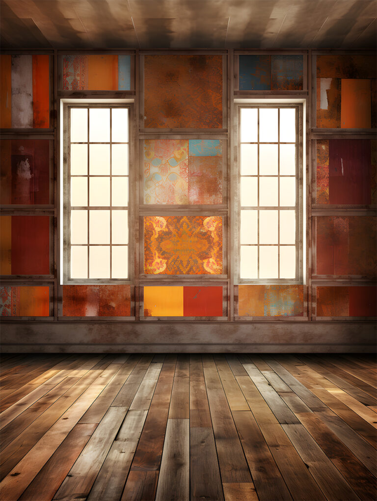 7 Colorful Rustic Fine Art Texture Digital Backdrops | Gogivo