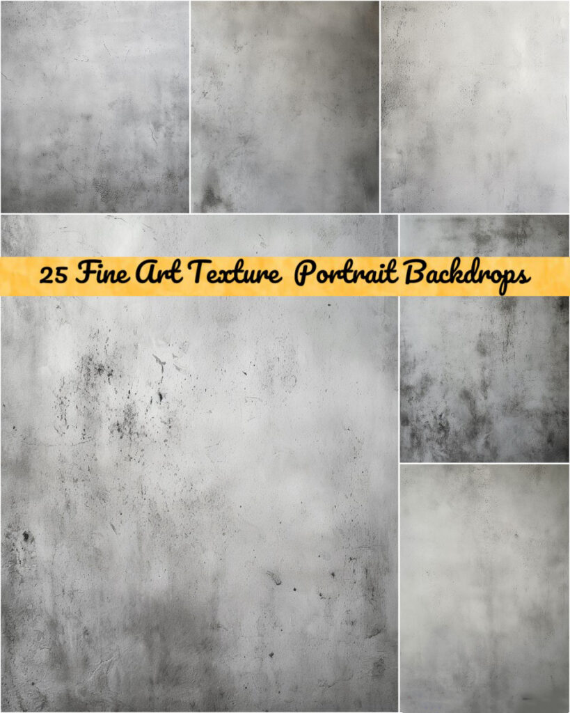 25 Fine Art Texture Portrait Backdrops: Cement, Concrete Texture ...