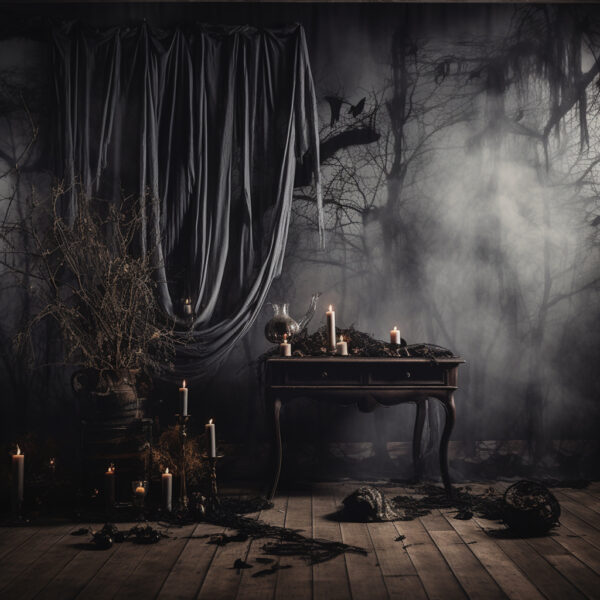 10 Spooky Halloween Digital Backdrops | Gogivo