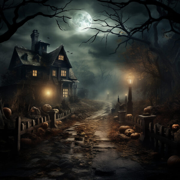 10 Spooky Halloween Digital Backdrops | Gogivo
