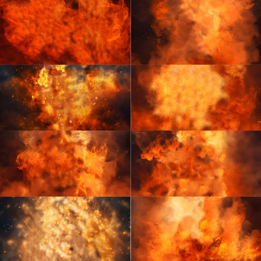 Realistic Fire Backgrounds for Sports Photography | 8 Digital Backdrops ...
