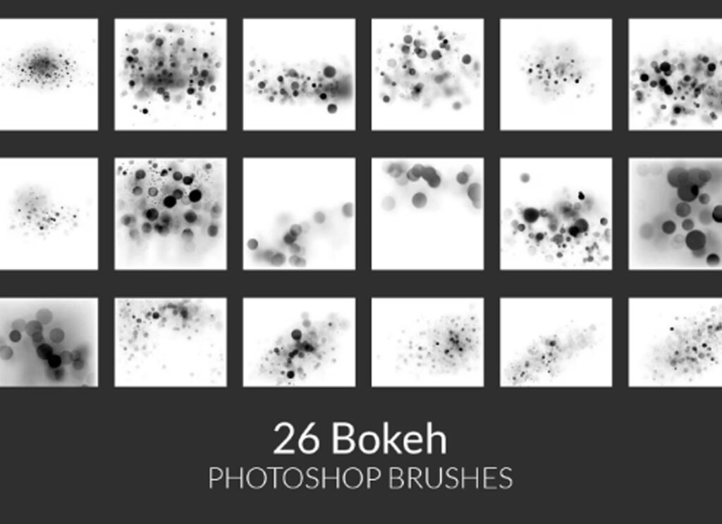 Bokeh light photoshop brushes | Gogivo