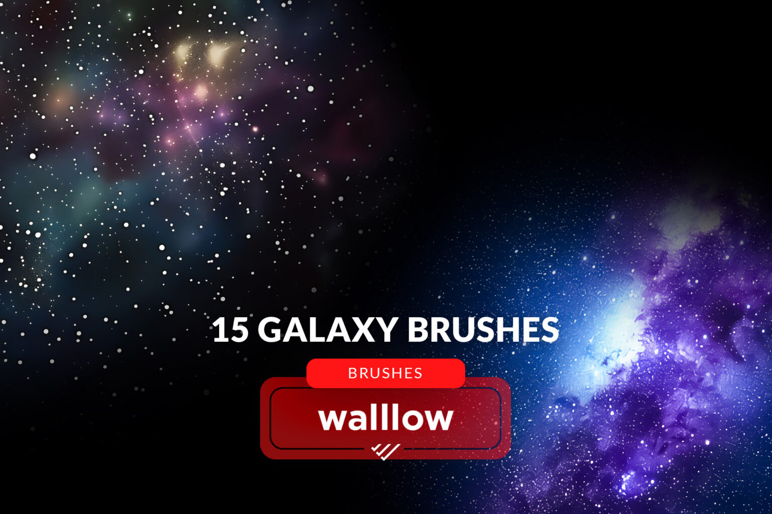 Galaxy Night Sky Starlight Photoshop brushes | Gogivo