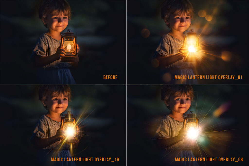20 Magic Bokeh Lantern Light Transparent PNG Overlays | Gogivo