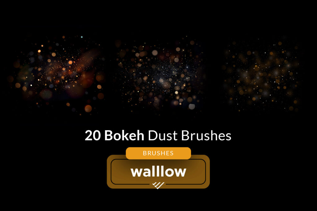 20 Realistic bokeh dust photoshop brushes | Gogivo