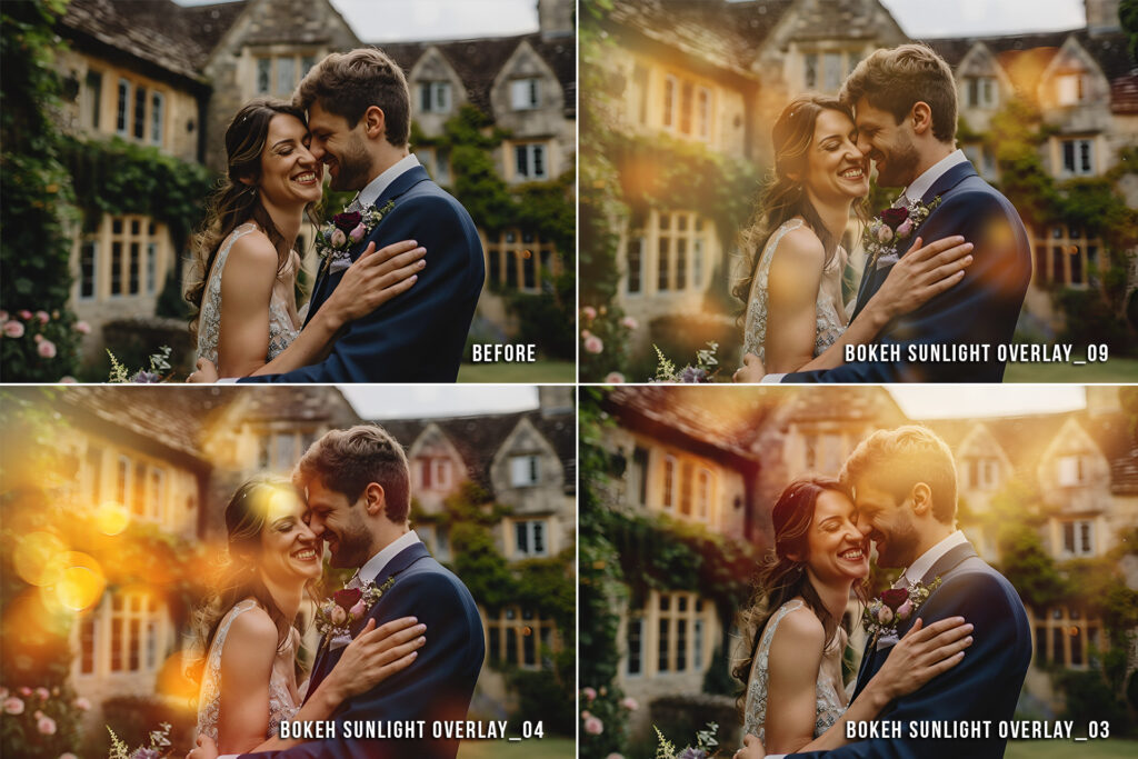 Bokeh sunlight transparent PNG overlays, Bokeh golden lights overlay ...