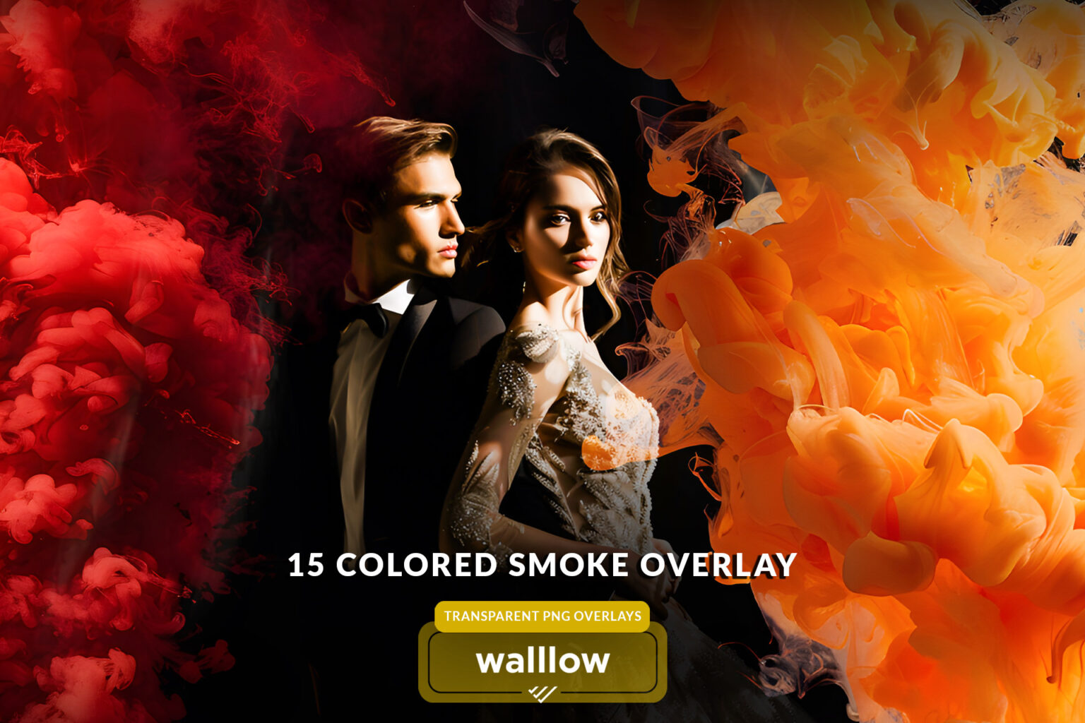 Colored smoke png: Transparent photo overlay pack | Gogivo