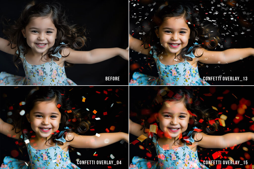 Transparent PNG Confetti: glitter overlays | Gogivo