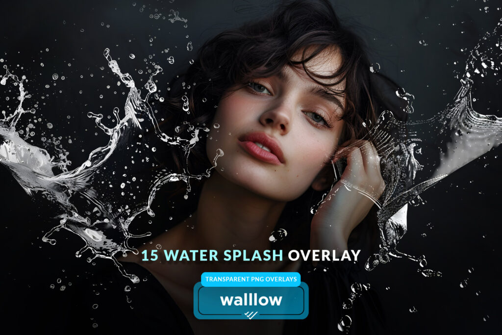 Water splash effect : 15 realistic transparent png photo overlays | Gogivo