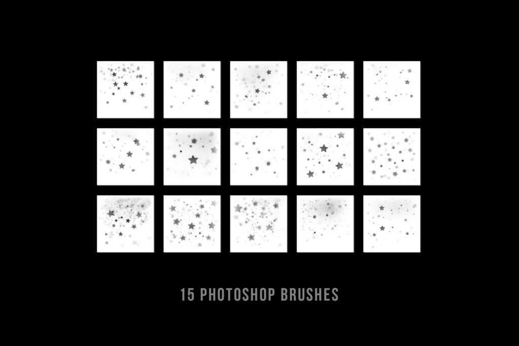 Star Bokeh Light Photoshop Brushes – Create Stunning Bokeh Star Effects ...