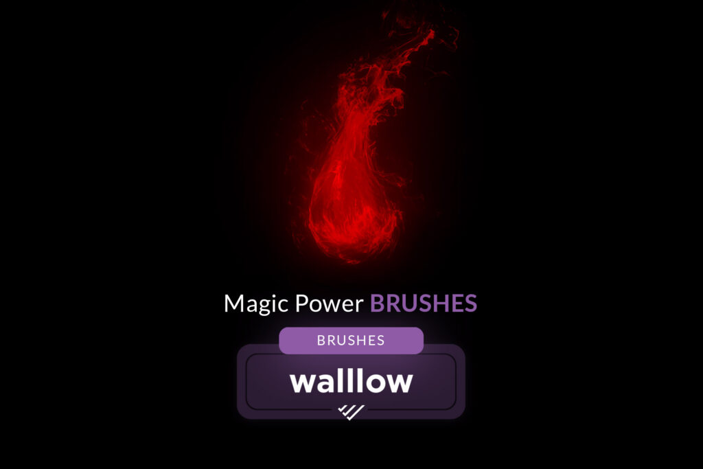 Magic Power Light Photoshop Brushes | Magical Energy Sparkle & Glow ...