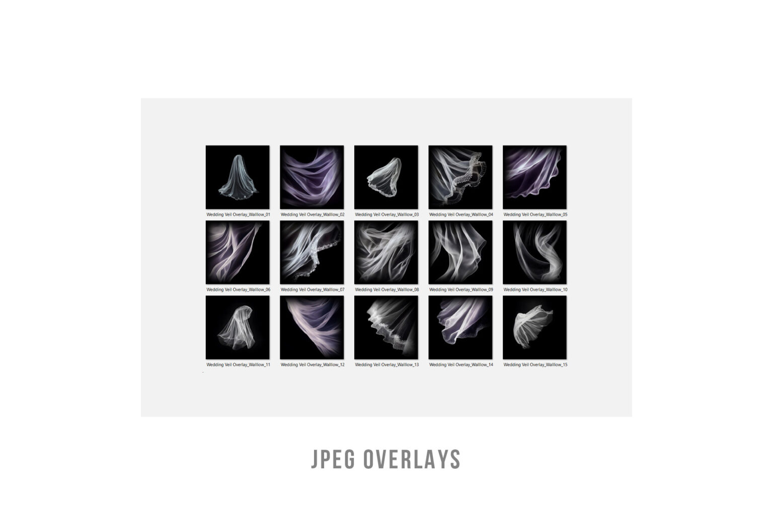 Wedding Veil Photoshop Overlays | Transparent PNG Bridal Veil Overlays ...