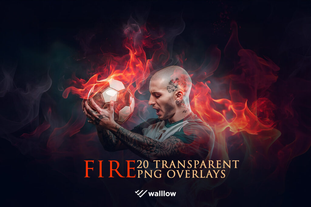 Fire overlay PNG transparent: Digital Flame Effect | Gogivo