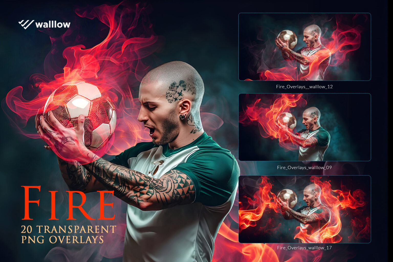 Fire overlay PNG transparent: Digital Flame Effect | Gogivo