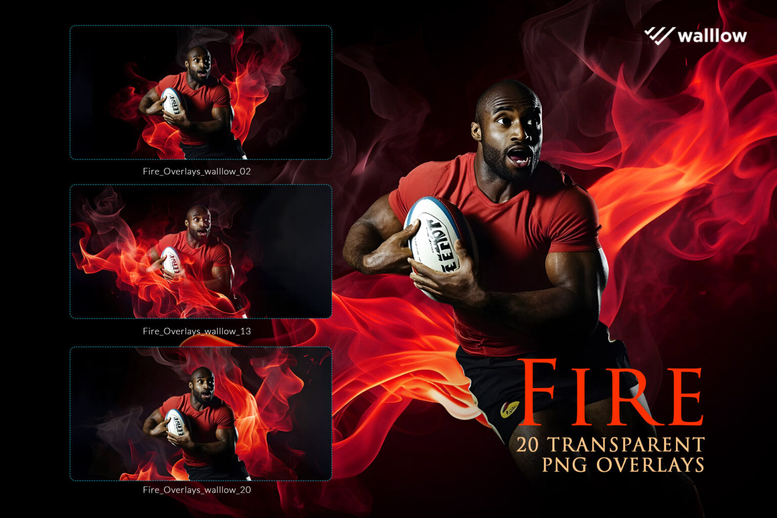 Fire overlay PNG transparent: Digital Flame Effect | Gogivo